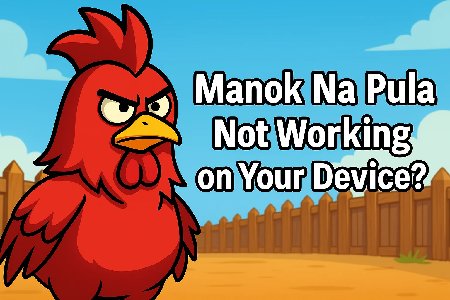 Manok Na Pula Not Working? Easy Compatibility Fixes.
